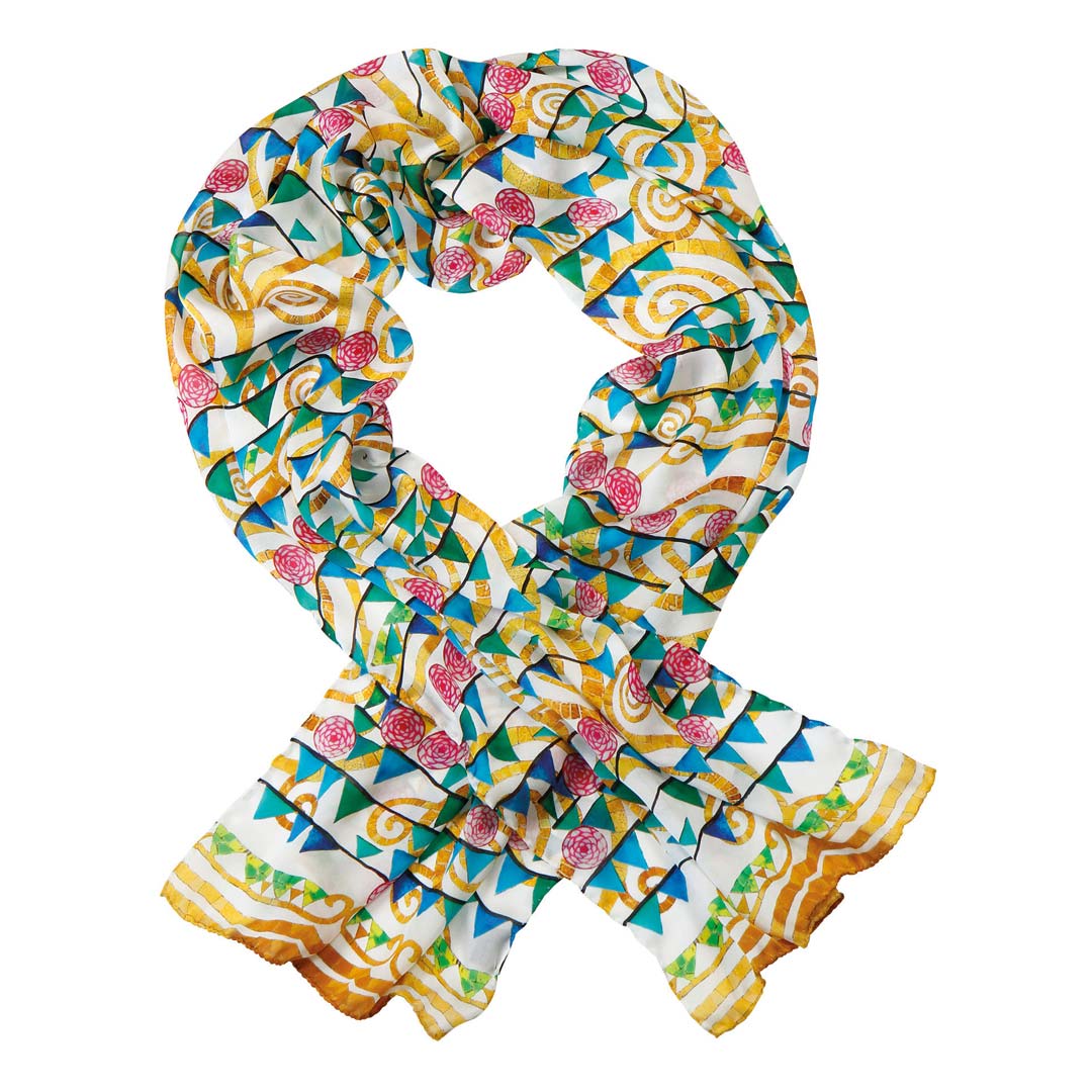 Gustav Klimt: Seidenschal Stoclet-Fries | DDV Lokal