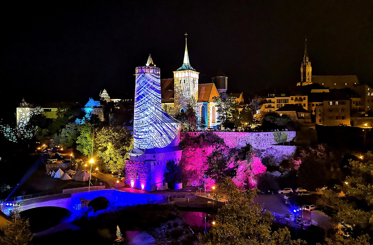 Wandbild Bautzen - Magisches Bautzen (Motiv LR01) | DDV Lokal